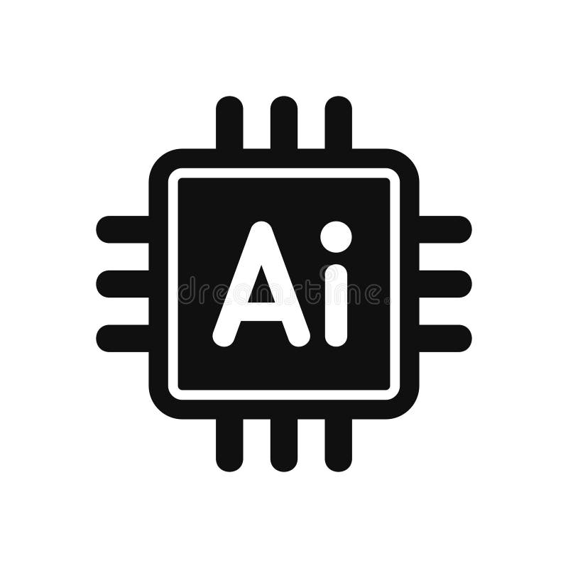 AI Chip Cpu Icon. Microprocessor Logo Stock Vector - Illustration of ... AI Chip Cpu Icon. Microprocessor Logo Stock Vector - Illustration of ...