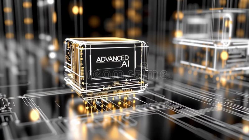 AI Chip Module – Core Technology for the Future Stock Video - Video of ...