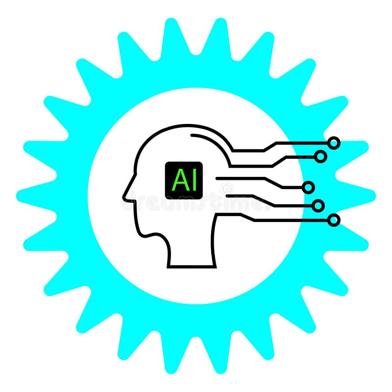 AI Chip Technological Brain Artificial Intelligence. Vector ... AI Chip Technological Brain Artificial Intelligence. Vector ...
