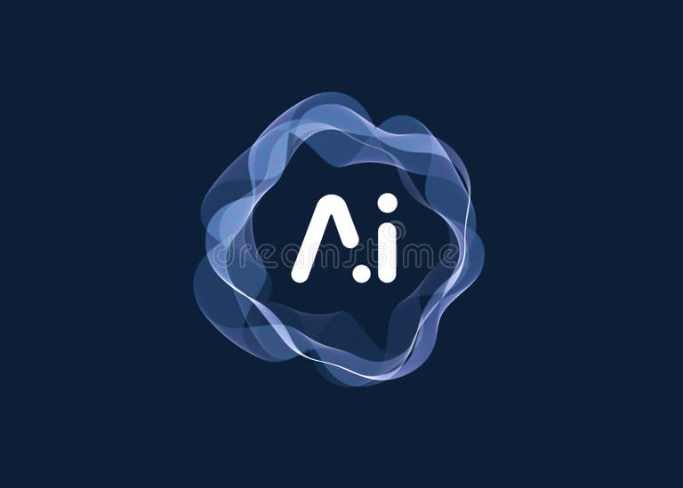 Ai Cloud Circle Wave Logo Concept Stock Illustrations – 37 Ai Cloud ...