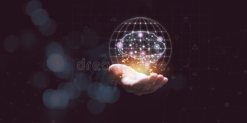 AI ,Concept of New Ideas and Innovation ,Information Technology ...