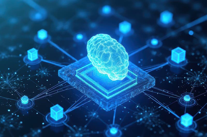 Ai Content Hosting Platform Visualizer Stock Illustration Illustration Of Aidriven