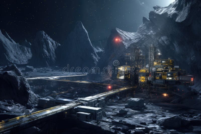 Asteroid Mining Station