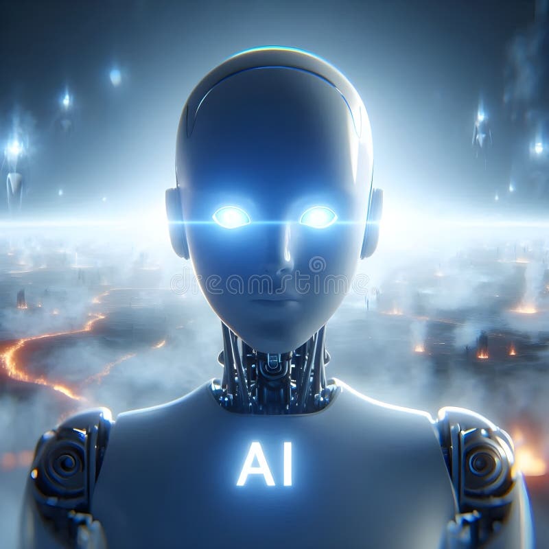 AI Core. stock illustration. Illustration of cyberspace - 323052047