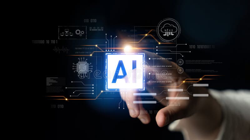 AI Core Technology and Digital Circuit Integration Latch Stock ...