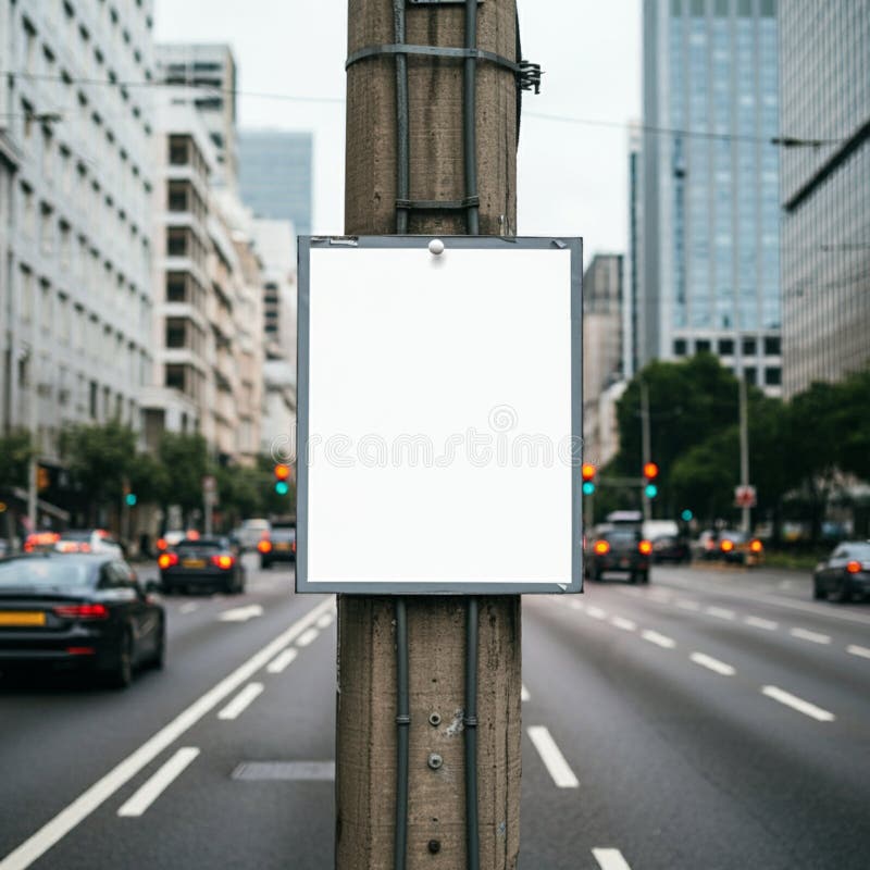 AI-Crafted Mockup Board with a Bright White Screen for Versatile ...