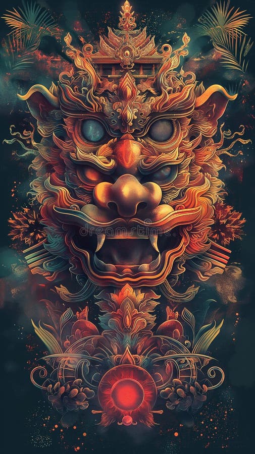 AI Creates Images of Oil Paintings the Literary Style of Ramayana Stock ...