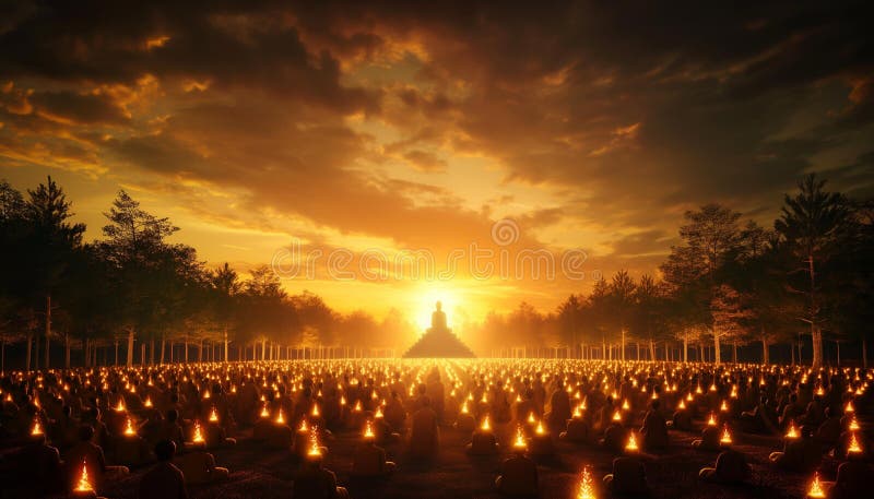 AI Creates Sharp Images of Monks Meditating and Practicing Dhamma ...