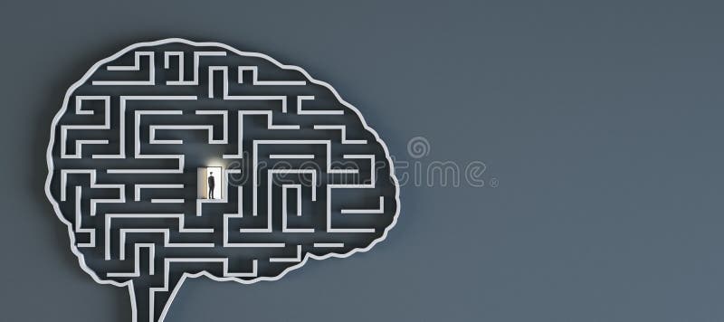 Ai and Creative Idea Concept with Businessman in Front of Open Door ...