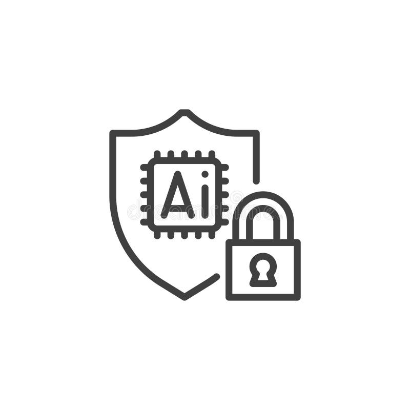 Linear Vector Cybersecurity Shield Stock Illustrations – 348 Linear Vector Cybersecurity Shield ...