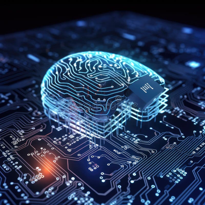 AI 3D Advanced Technology Artificial Intelligence Technology Stock ...