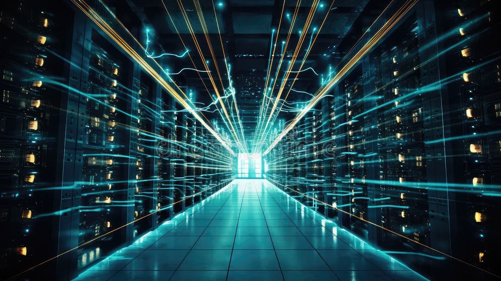 Ai data ecosystem stock image. Image of security, data - 372523339