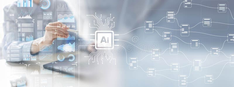 AI and Data Processing for Enhanced Insights on a Wide Banner, Business ...