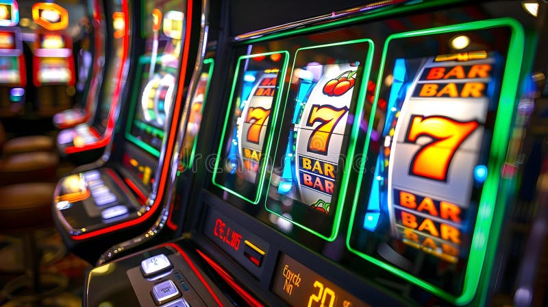 AI-Designed Minimalist Slot Game Interface. Concept Game Design, User ...