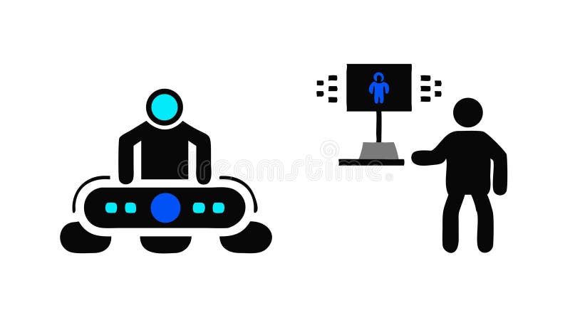 AI Developer or Engineer, Robotics, Programming, Innovation, Vector ...