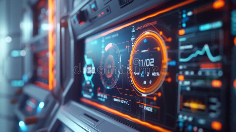 AI Diagnostic Screen Displaying Patient Information Stock Image - Image ...