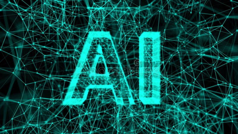 AI digital text stock illustration. Illustration of abstract - 269135178