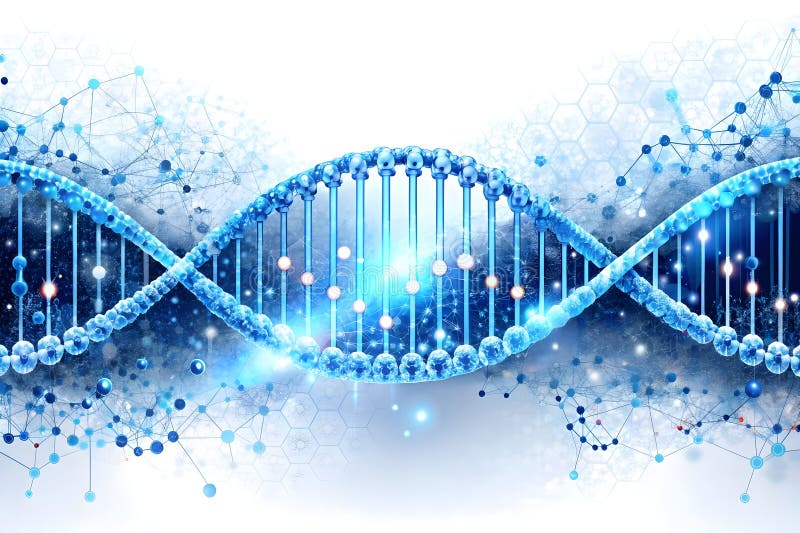 AI Driven Bioinformatics Elements Concept As Abstract Elements Representing Bioinformatics with ...