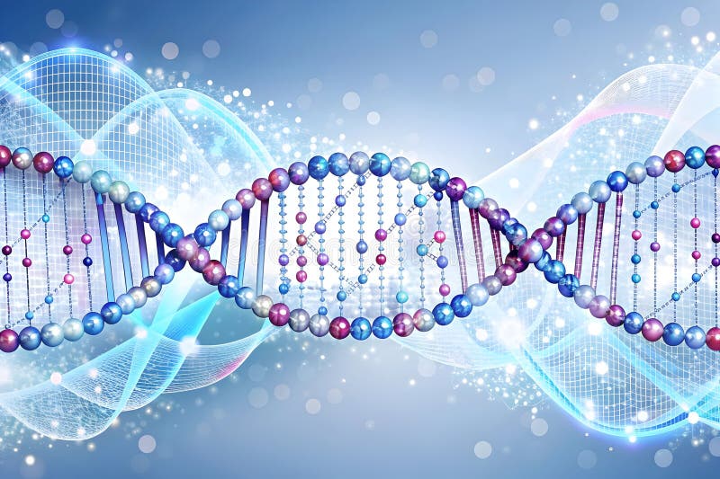 AI Driven Bioinformatics Elements Concept As Abstract Elements Representing Bioinformatics with ...