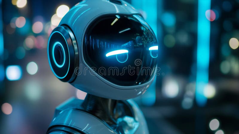 AI-driven Chatbot, Answering Employee Questions, Digital Stock Image ...