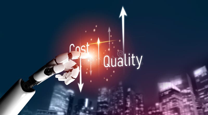 AI-driven Cost Reduction and Quality Improvement Strategy Vouch Stock Image - Image of strategy ...