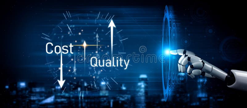 AI-driven Cost Reduction and Quality Improvement Strategy Vouch Stock Image - Image of value ...