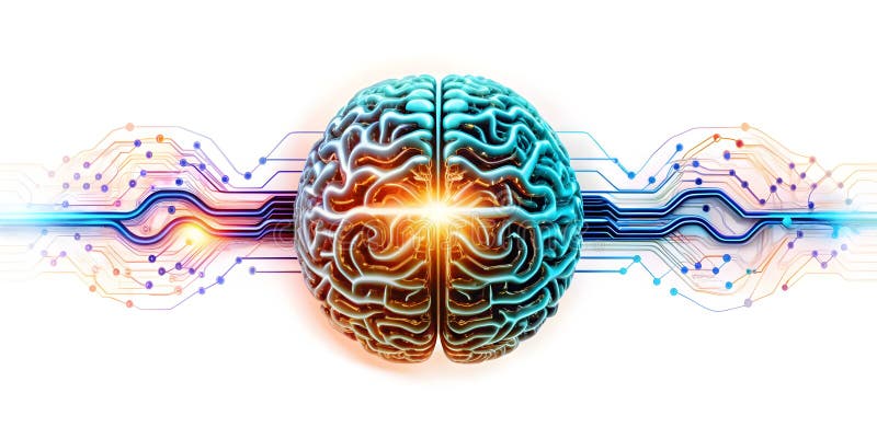 AI Driven Data Flow Elements Concept As Abstract Elements Featuring Dynamic Data Streams Flowing ...