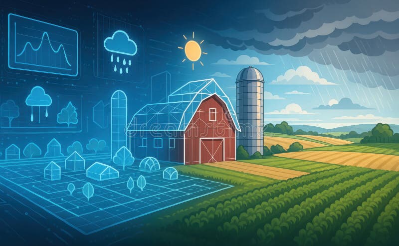 AI-Driven Farm Simulation with Weather and Crop Analytics Visualization ...