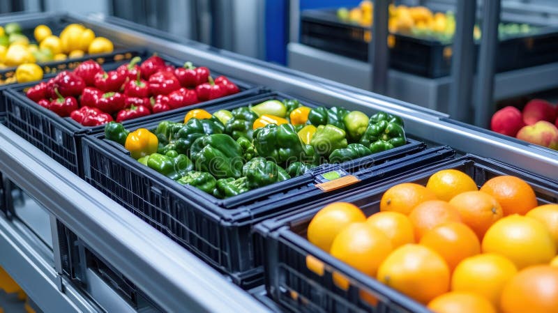 Advanced Ai Driven Food Sorting System Stock Illustrations – 3 Advanced ...