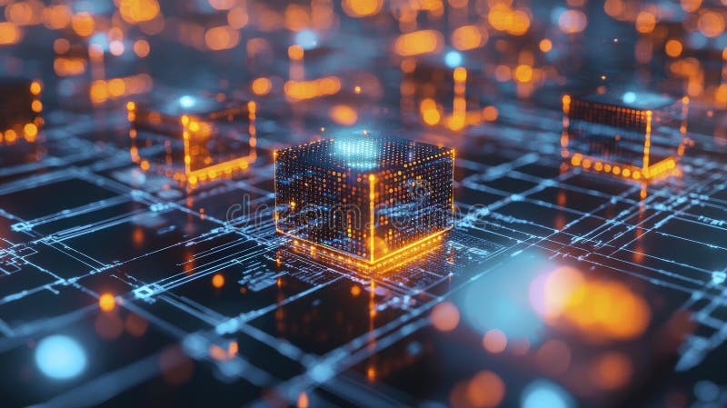 Ai-driven Innovation in Technology Digital Landscape Conceptual Art ...