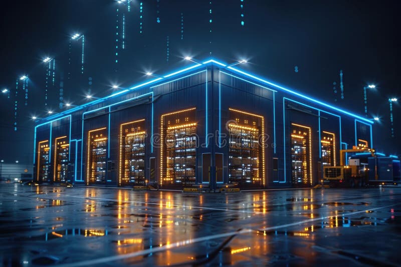 AI-Driven Logistics Center: Enhancing Supply Chain Efficiency an Stock ... AI-Driven Logistics Center: Enhancing Supply Chain Efficiency an Stock ...