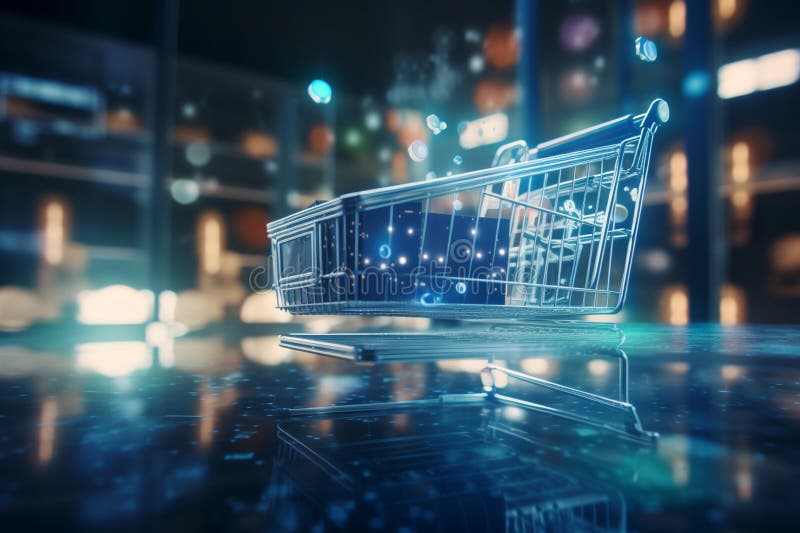 AI-Driven Retail: Revolutionizing the Shopping Experience Stock ...