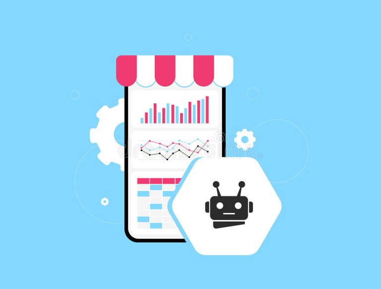 AI Driven Sales Forecasting. E-commerce Teams Predict Future Trends by Analyzing Performance ...