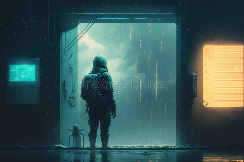 Ai-driven Security Systems Analyzing Human Behavior Digital Art Poster ...