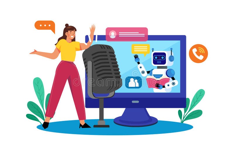 Ai Brain Voice Stock Illustrations – 253 Ai Brain Voice Stock ...