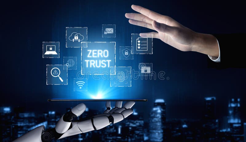 AI-driven Zero Trust Security Platform Vouch Stock Photo - Image of cyber, endpoint: 396799540