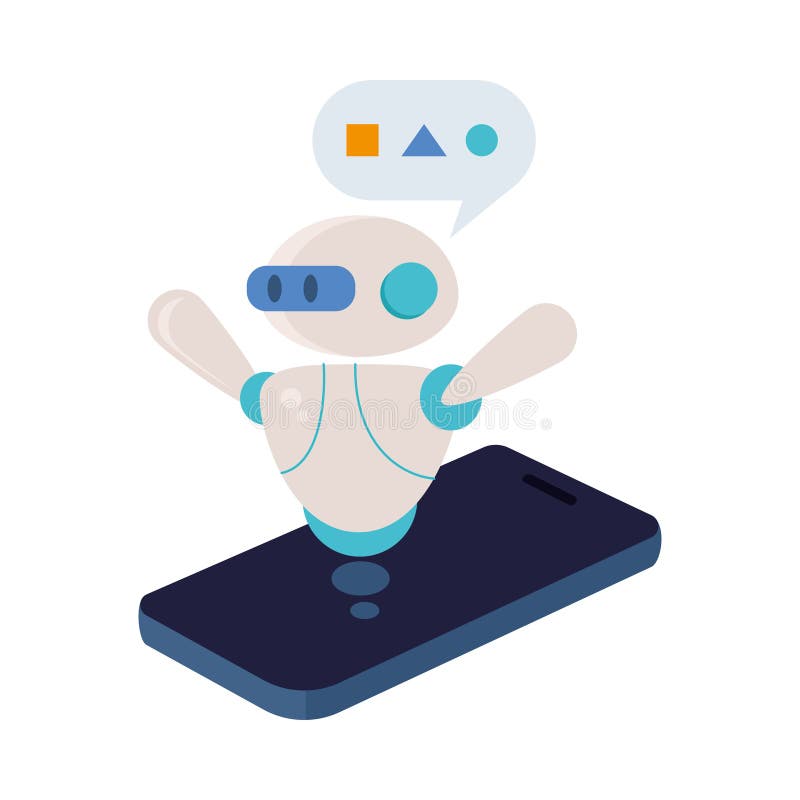 Ai Education Application Assistance Stock Vector - Illustration of ...