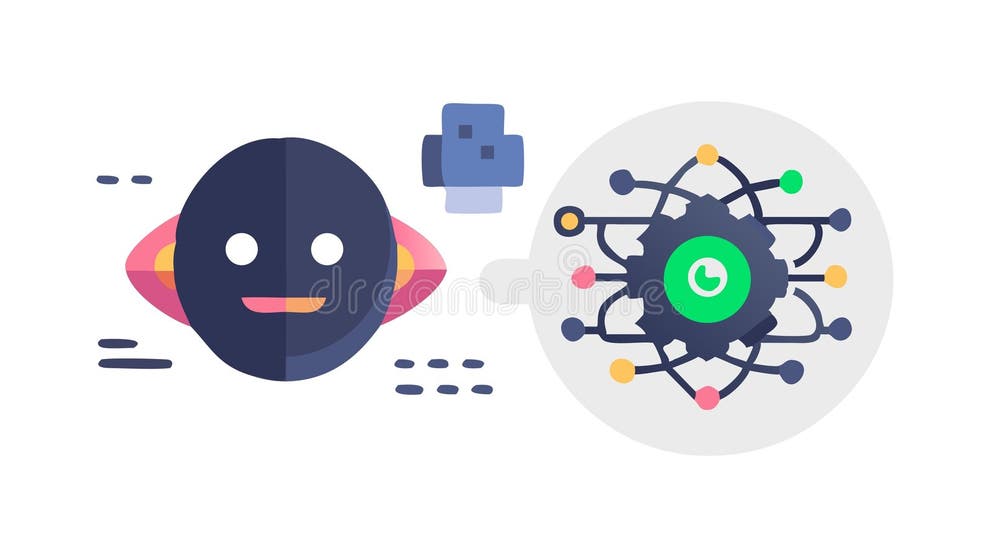 AI Emotion Recognition, Sentient AI, Human Machine Empathy, Vector ...