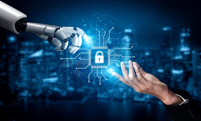 AI Encryption Safeguarding Cybersecurity System Vouch Stock ...