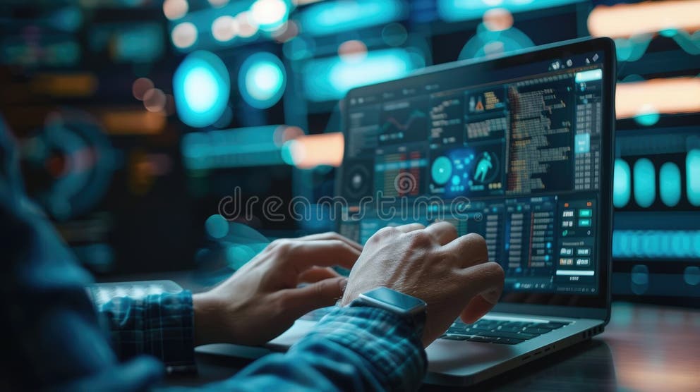 An AI Engineer Designs Sophisticated Robot Interfaces within a ...