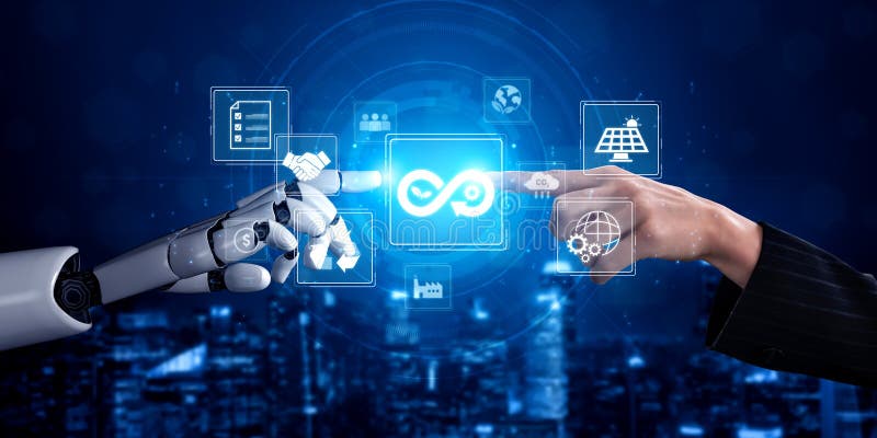 AI-enhanced Circular Economy Optimization System Vouch Stock Photo ...