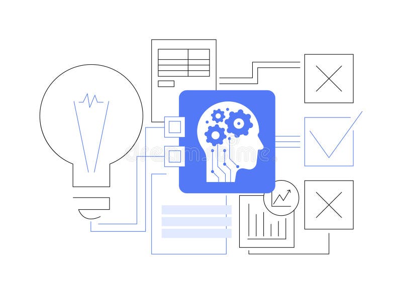 AI-Enhanced Hypothesis Testing Abstract Concept Vector Illustration ... AI-Enhanced Hypothesis Testing Abstract Concept Vector Illustration ...