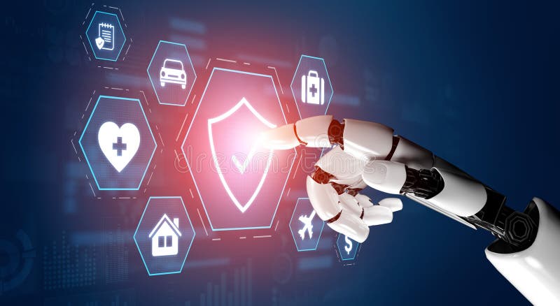 AI-Enhanced Insurance Management System Vouch Stock Illustration ...