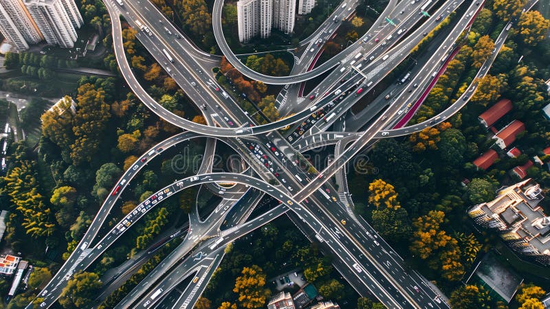 AI Enhanced Public Infrastructure Resilience Stock Illustration ...