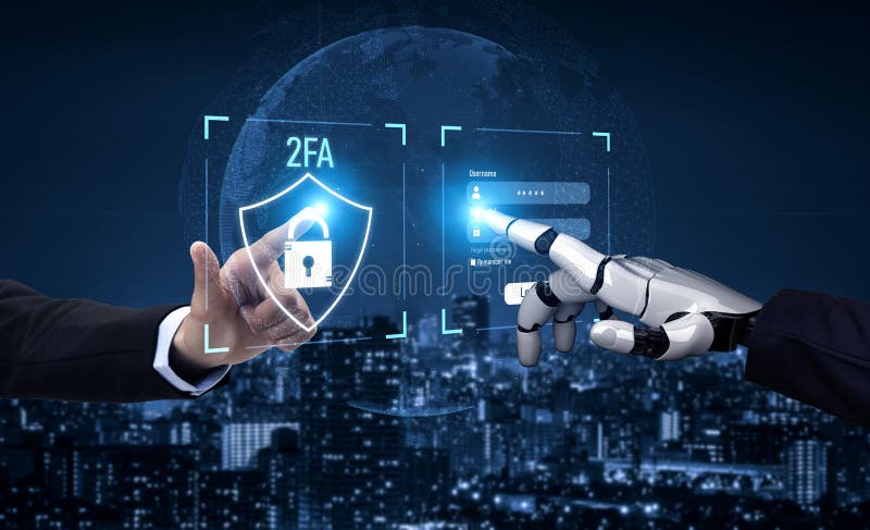 Two-factor Authentication 2FA Security. Personal Data Security Stock ...