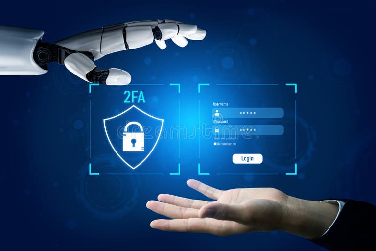 AI-enhanced Two-factor Authentication System Vouch Stock Photo - Image ...