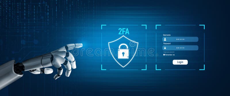 AI-enhanced Two-factor Authentication System Vouch Stock Image - Image ...