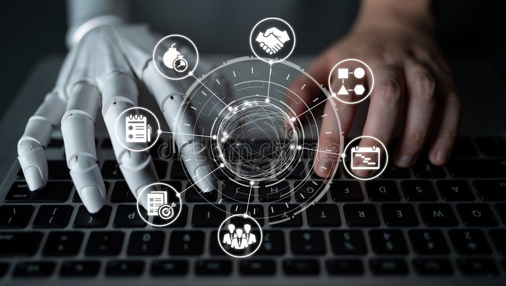 AI Enhancing Task Management for Project Efficiency Entice Stock Image ...