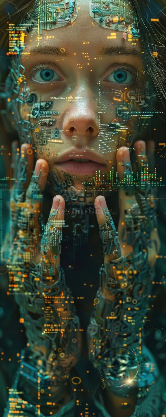 An AI Entity Communicating through Data Patterns, Sharing Enigmatic Messages and Prophecies ...