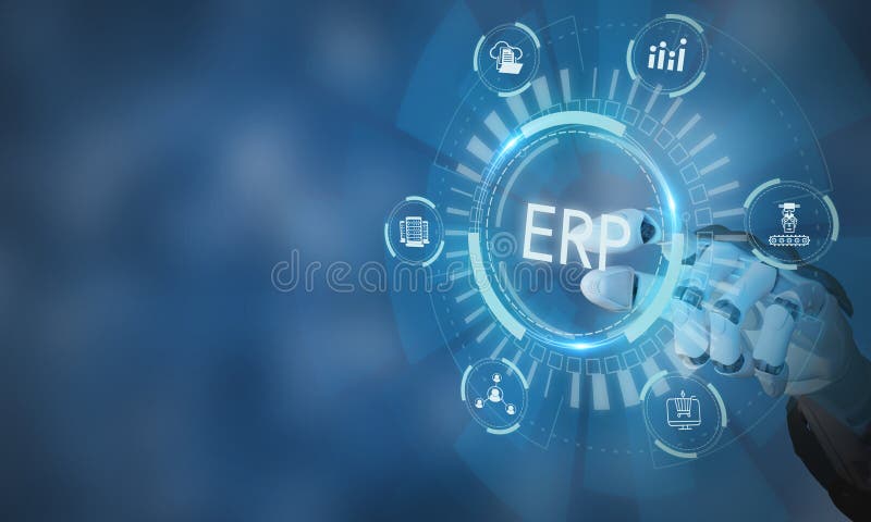 AI ERP System, Enterprise Resource Planning Technology. Efficiency ... AI ERP System, Enterprise Resource Planning Technology. Efficiency ...